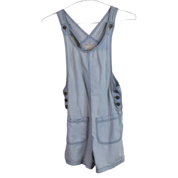 ASOS | Pants & Jumpsuits | Asos Overalls S Womens Shorts Denim Jumper ...